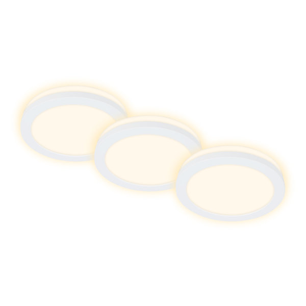 Perspections 3er Set Einbauleuchten Decke, Led Einbaulampen Backlight ...