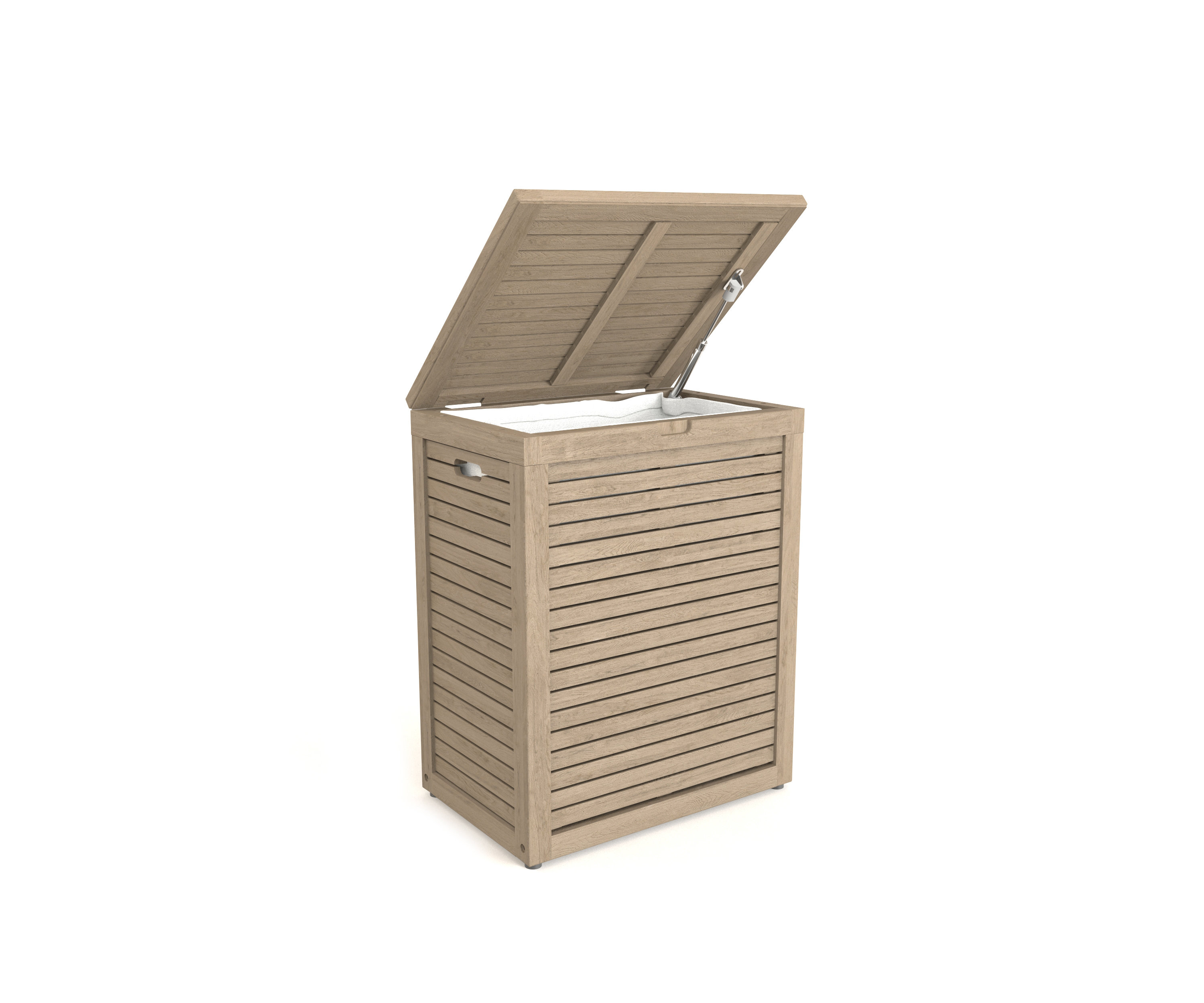 Aqua Teak Spa Laundry Hamper | Perigold