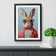 Happy Larry Rabbit with Glasses Painting | Wayfair.co.uk