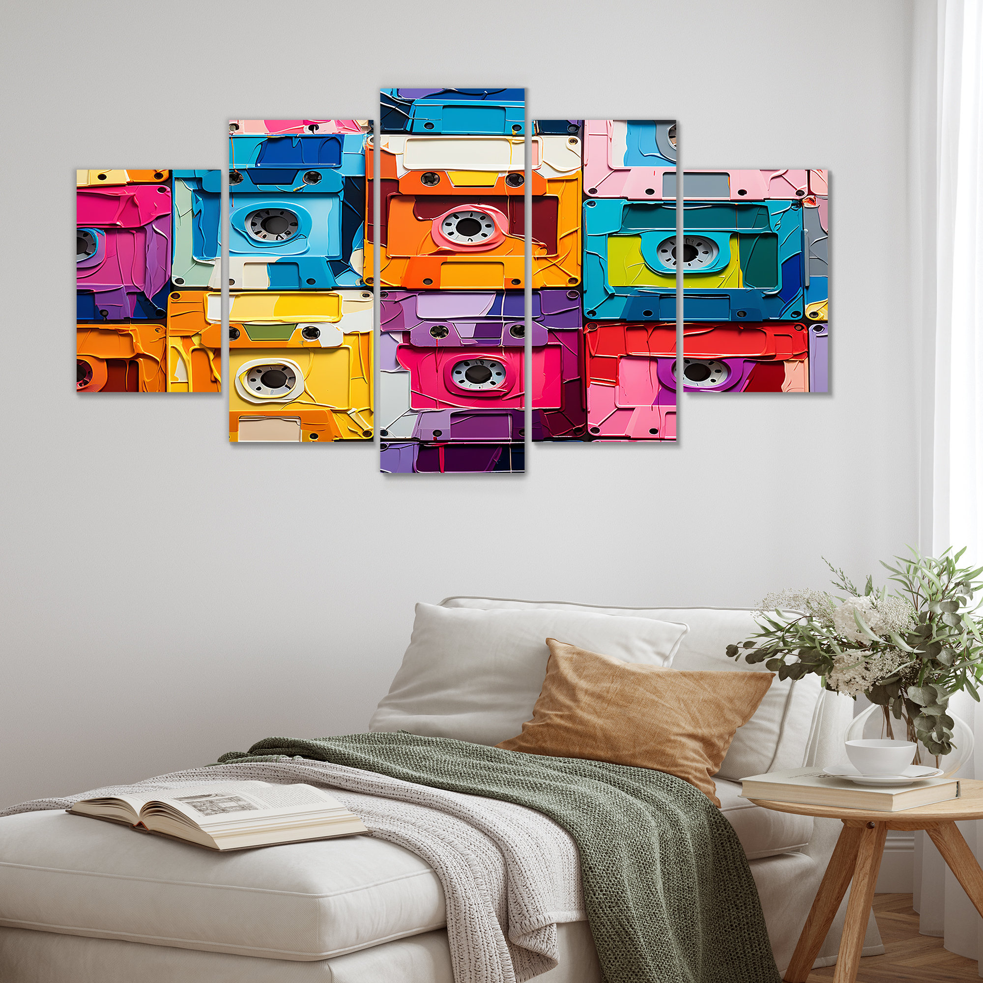 Lark Manor Pop Art Cassette Tapes Melodic Flow - Cassette Tapes ...