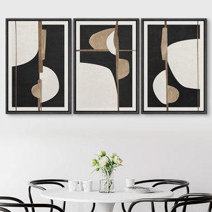 3 Piece Framed Wall Art You'll Love | Wayfair
