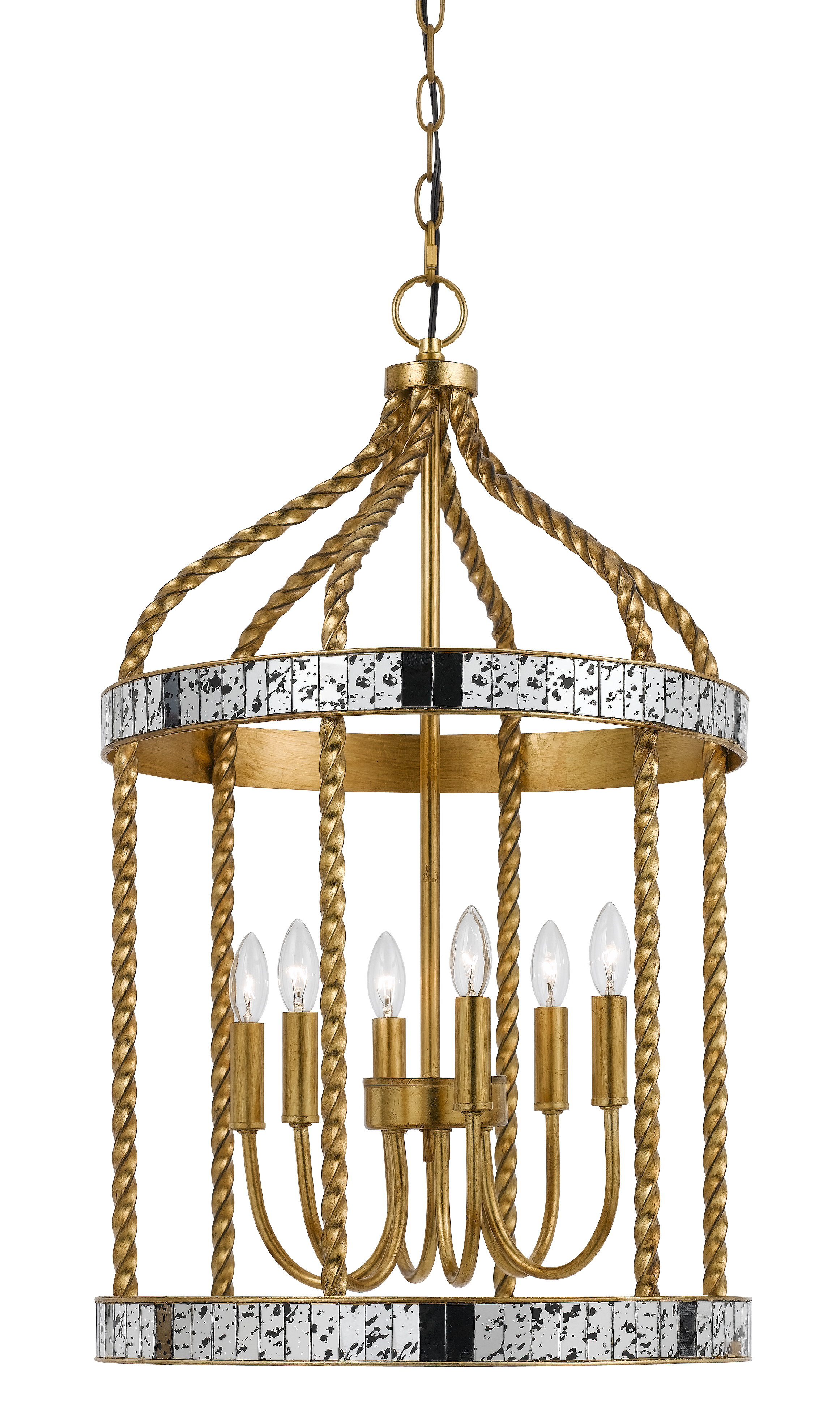 Rosdorf Park Bahari 6 - Light Lantern Geometric Chandelier | Wayfair
