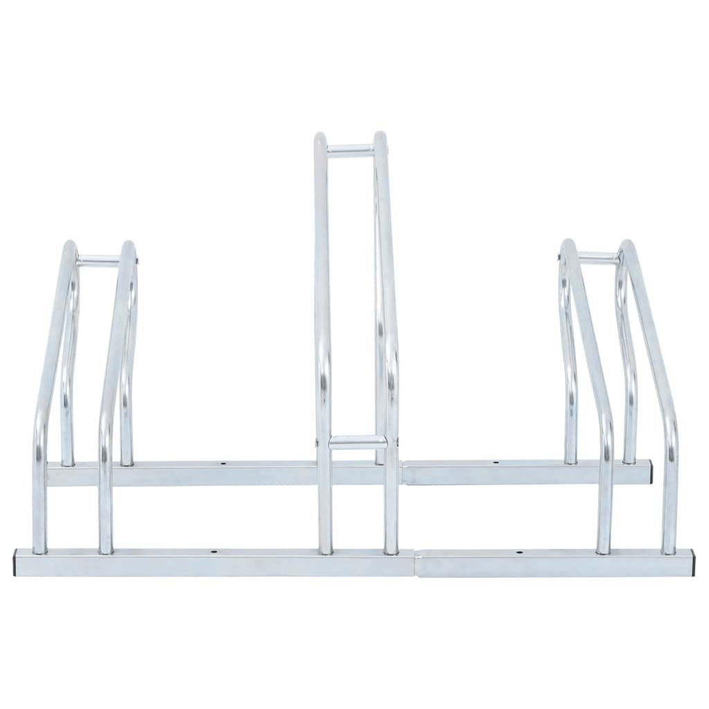 Arlmont & Co. Talan Galvanized Steel Bike Rack | Wayfair