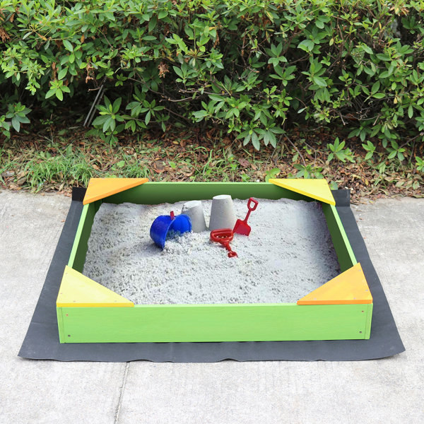 Liberty House Toys90cm Square Sandbox | Wayfair.co.uk
