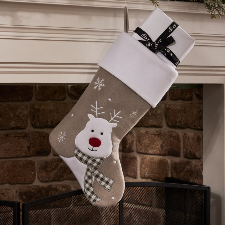 The Seasonal Aisle Cotton Stocking | Wayfair.co.uk