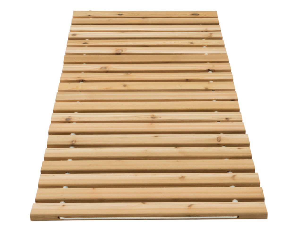 Kunkle Holdings LLC Cedar Roll-Up Walkway Bridge | Wayfair