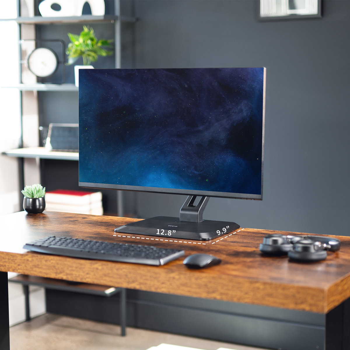 Vivo Pneumatic Arm Monitor & Touch Screen Desk Stand | Wayfair