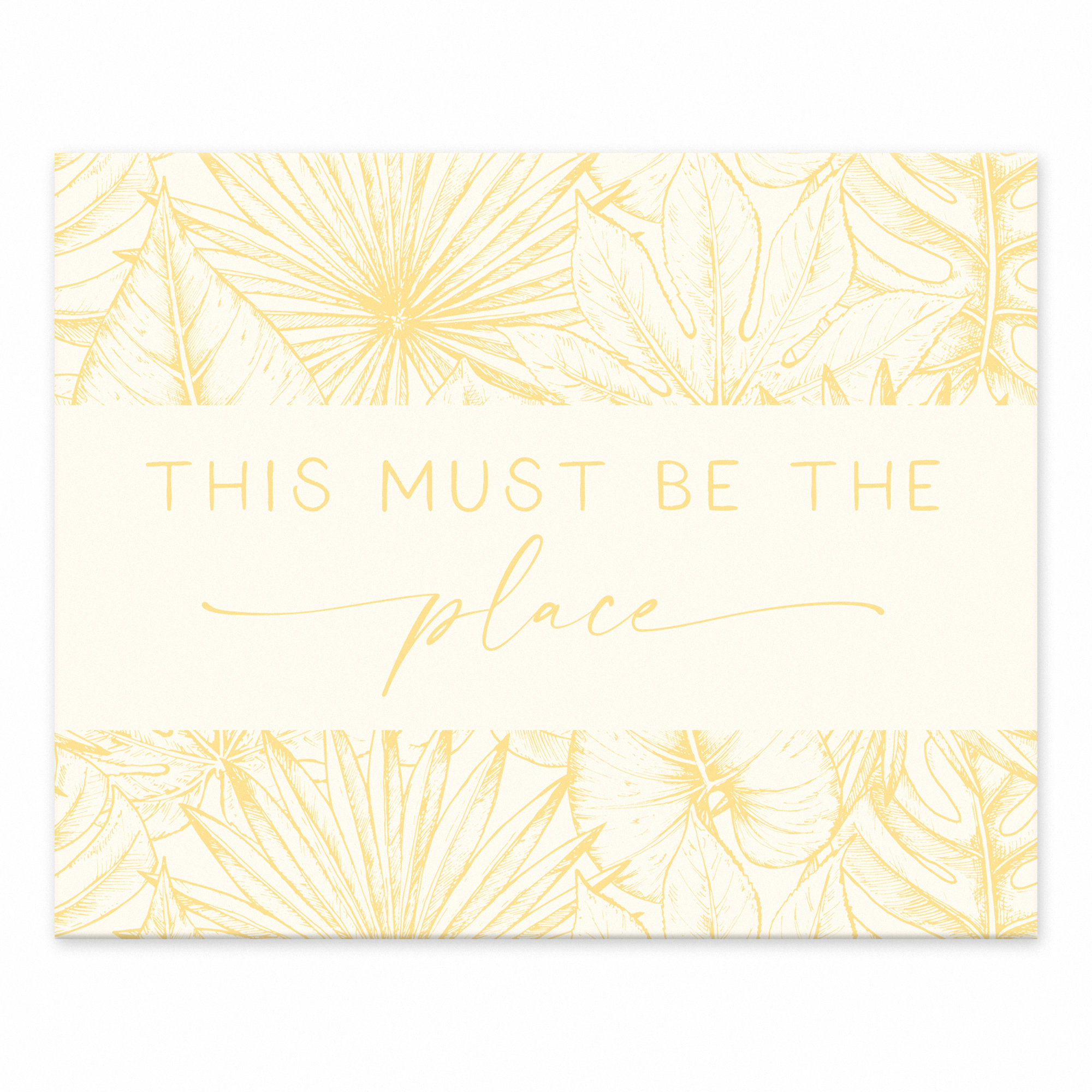 Bay Isle Home™ Gaithersburg this Must be the Place Decorative Plaque ...