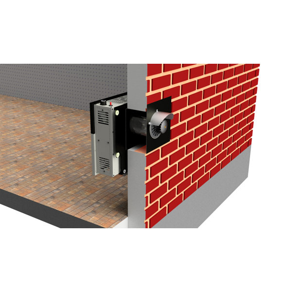 Comfort Glow Direct Vent Natural Gas Heater, 17,000 BTU, Wall Mount ...