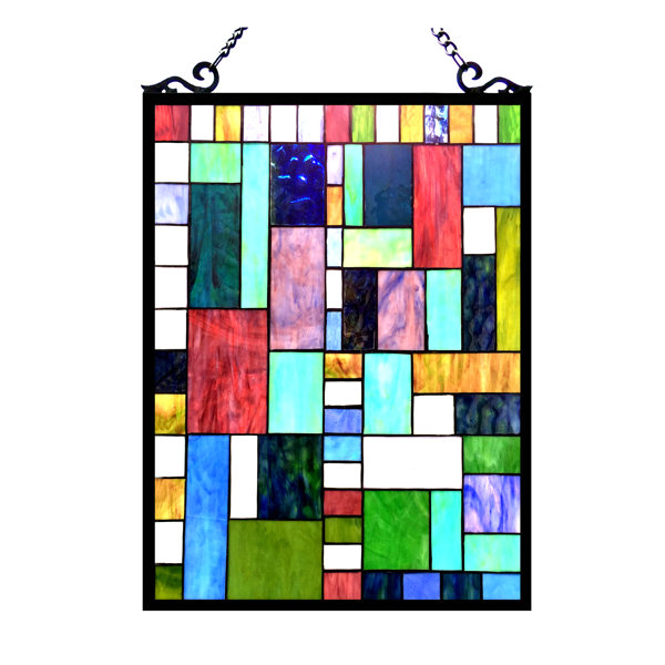 Red Barrel Studio® Picasso Glass Rectangle Window Panel "& Reviews ...