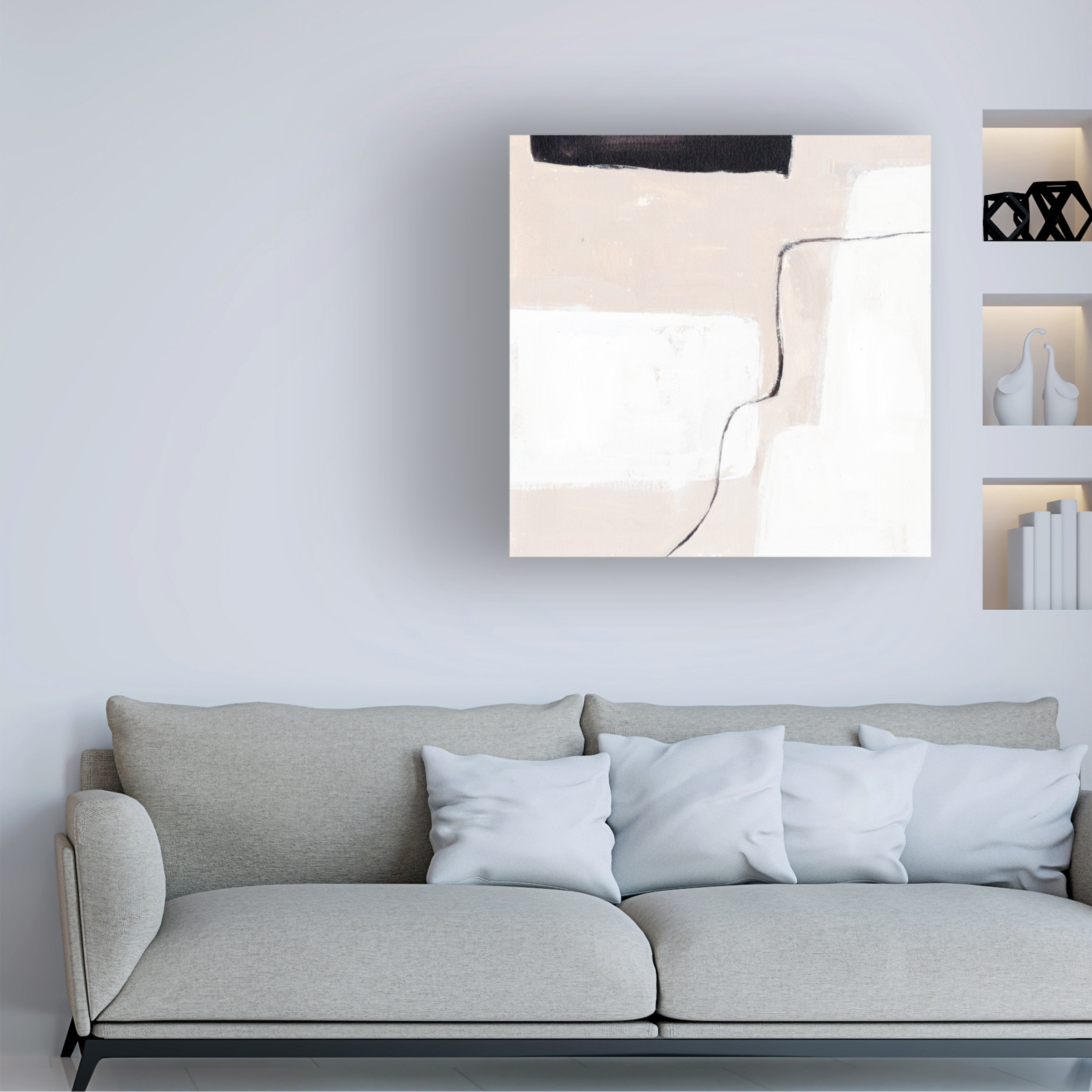 Orren Ellis Melissa Wang ''Beach Bricks III'' Canvas Art | Wayfair
