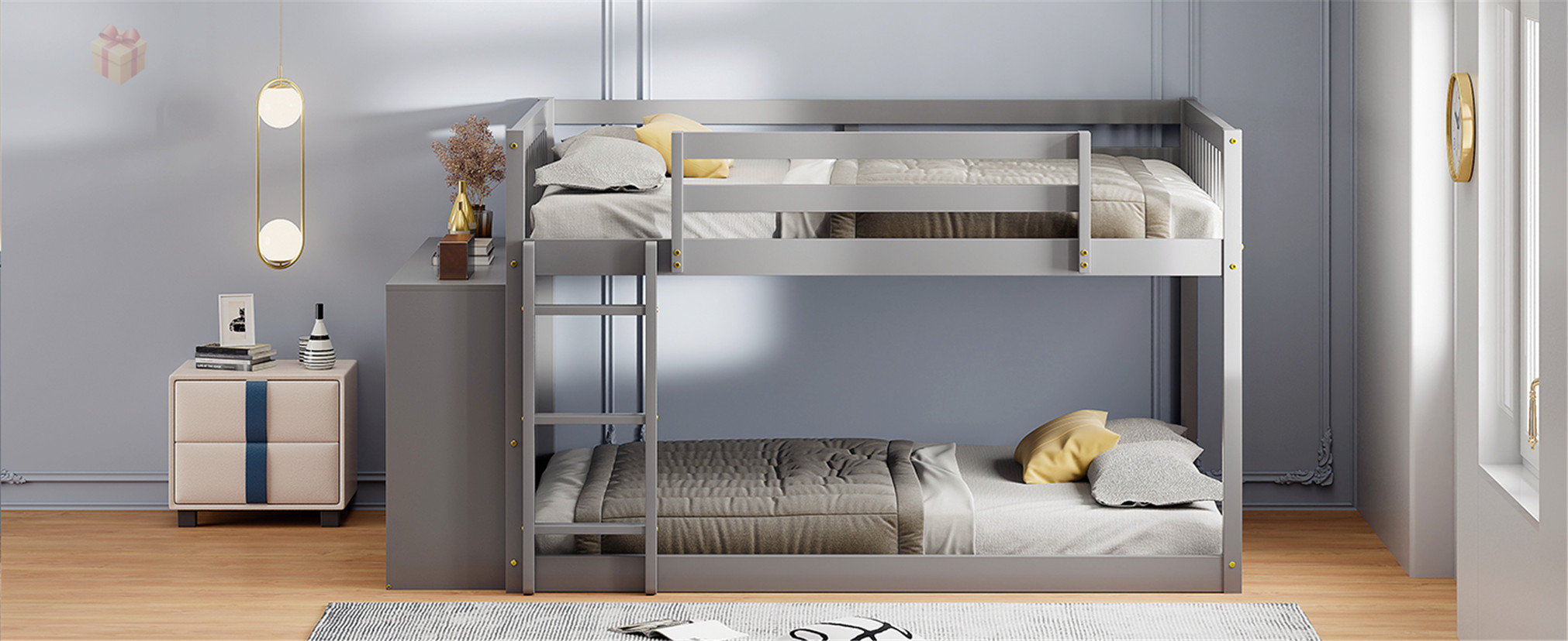 Harriet Bee Highly Functional Bunk Bed with Ample Storage and Smart ...