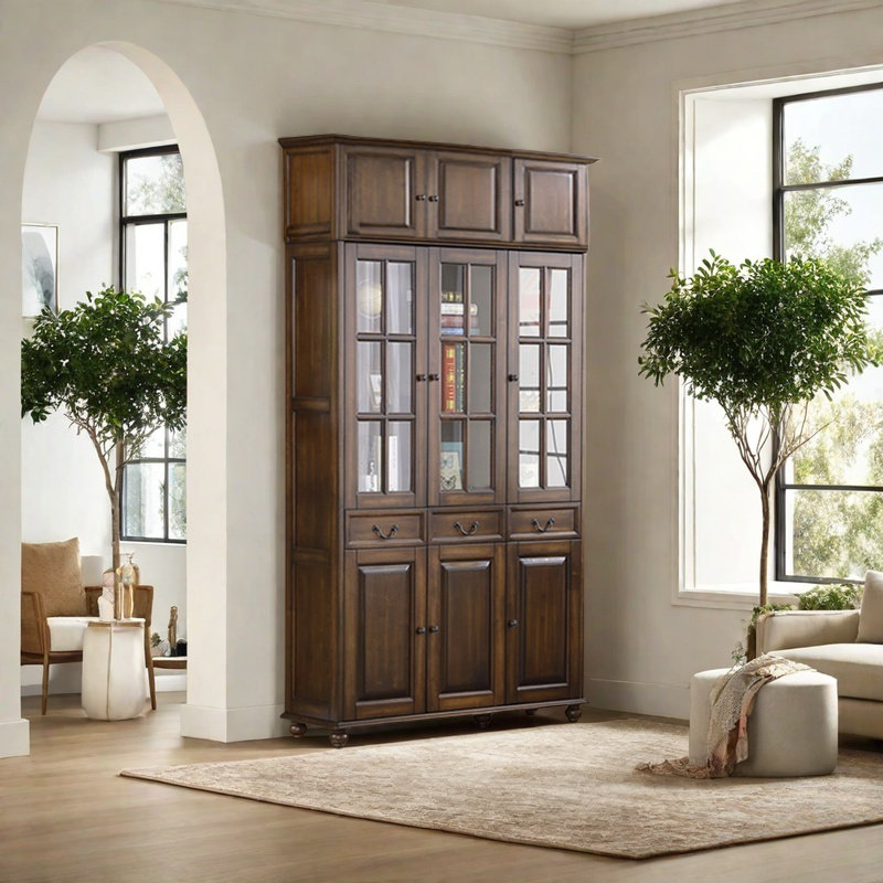 Parttlion American country style bookcase - Wayfair Canada