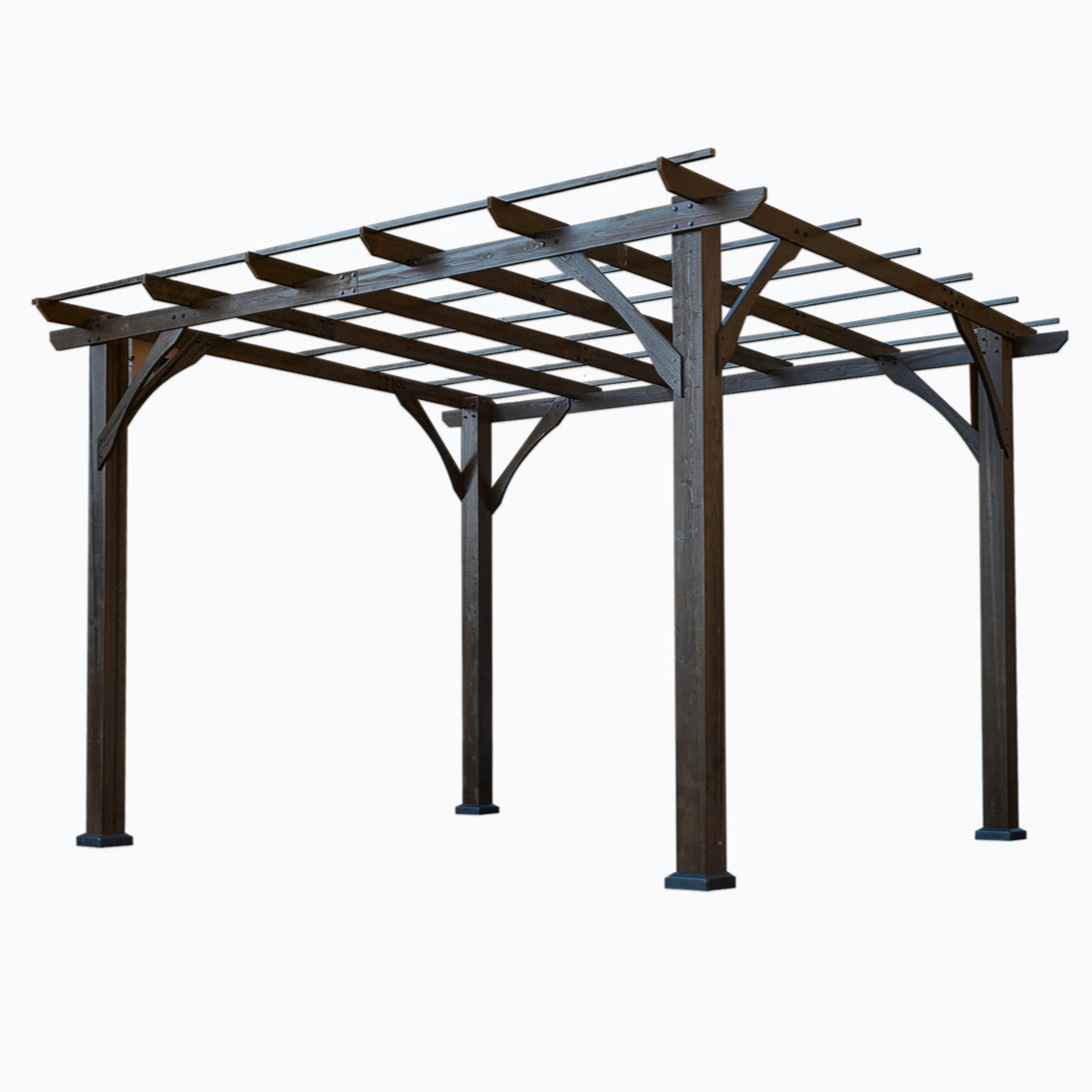 Wenty 12 Ft. W x 10 Ft. D Wood Vault Gazebo | Wayfair