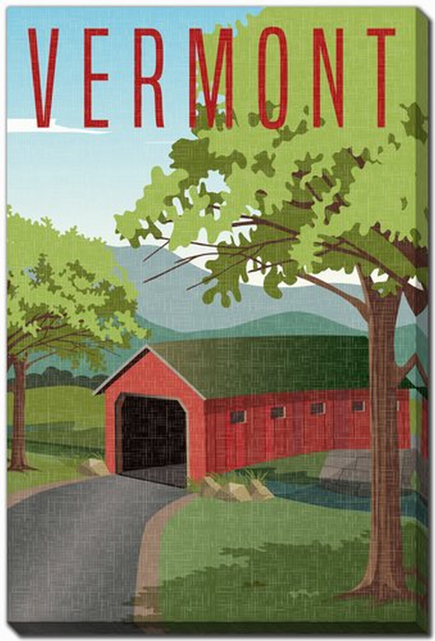 Winston Porter Vermont State Poster | Wayfair