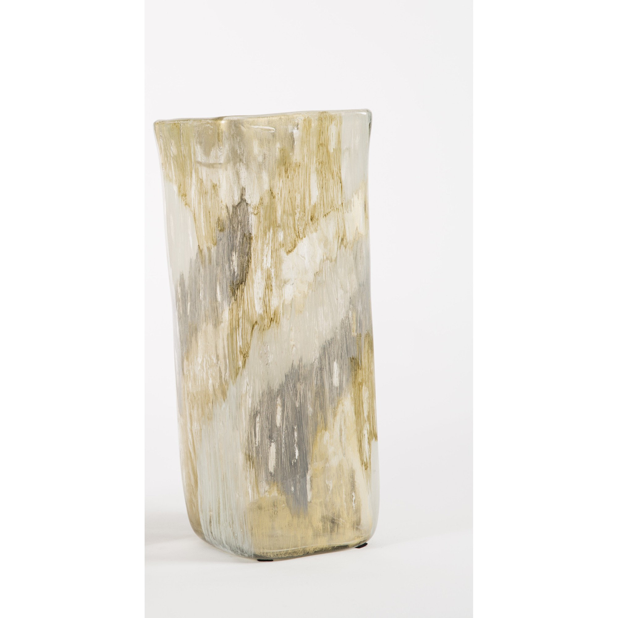 Prima Design Source Brown/Mountain Ash 15" Glass Table Vase | Wayfair
