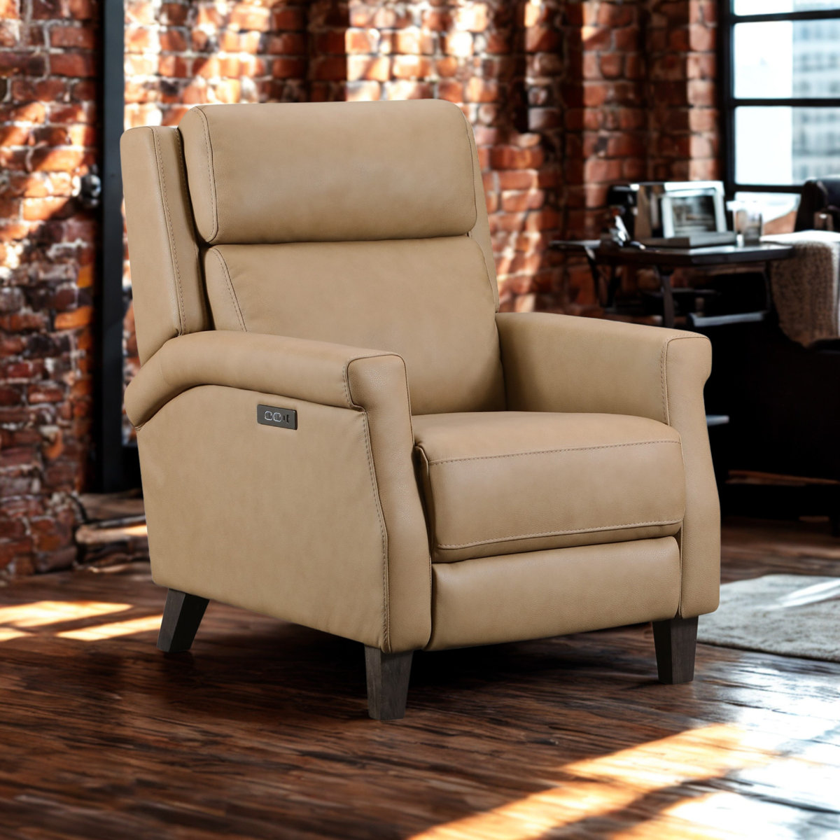Southern Motion Fizley Leather Power Hi-Leg Recliner | Wayfair