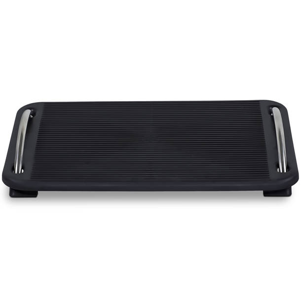 Mount-It! Tilting Footrest Under Desk | Adjustable Office Footrest ...