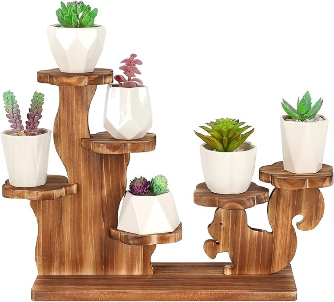 Arlmont & Co. Small Plant Stand Shelf For Windowsill Tabletop Desktop ...