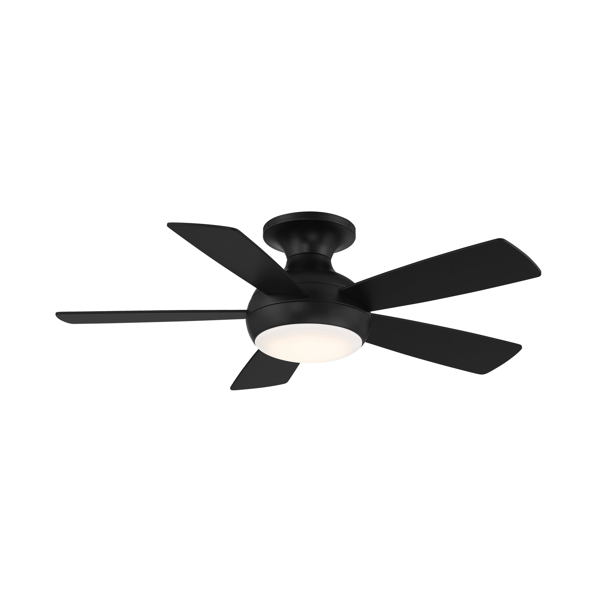 WAC Limited Fans Odyssey 5- Blade Smart Flush Mount Ceiling Fan with ...