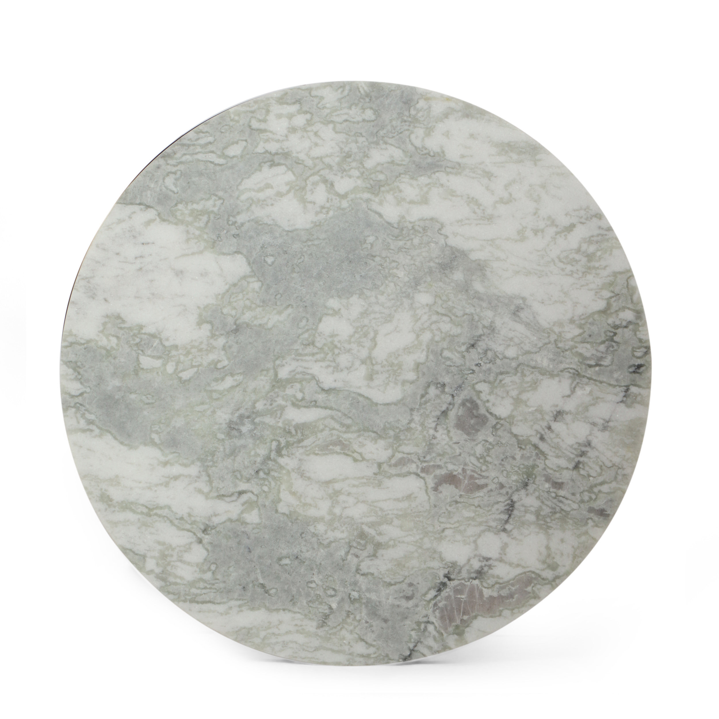 Ebern Designs Versatile Round Accent Side Table: Low Return Rate, Cloud ...