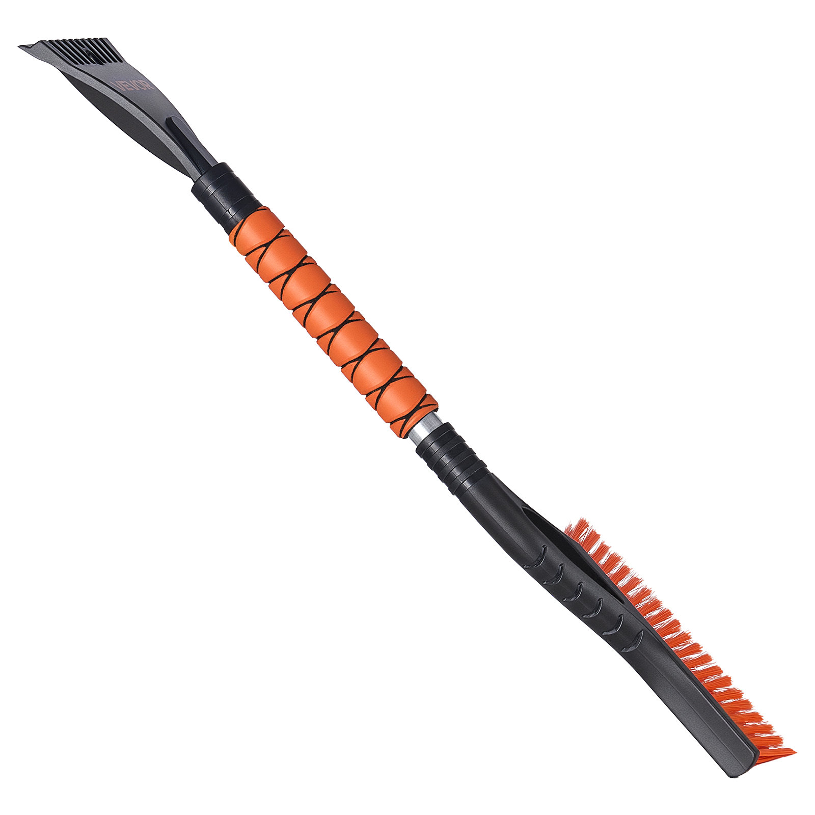 VEVOR Snow Brush and Ice Scrapers for Car Windshield, 27-inch Aluminum ...