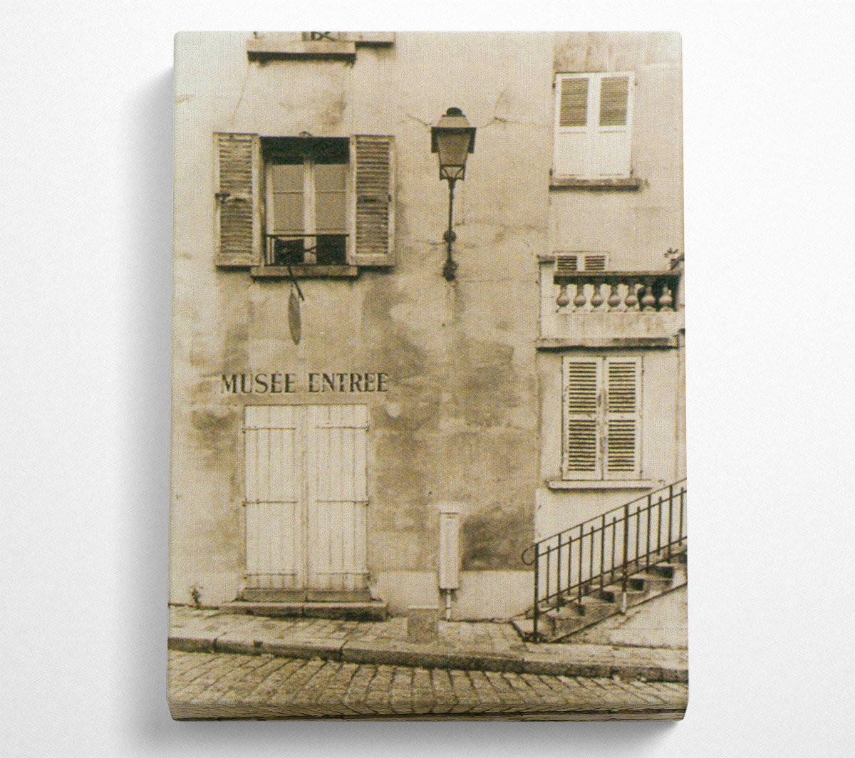 ClassicLiving French Street - No Frame Art Prints on Canvas | Wayfair.co.uk