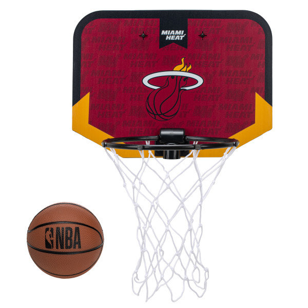 Franklin Sports NBA Miami Heat Mini Over the Door Basketball Hoop | Wayfair