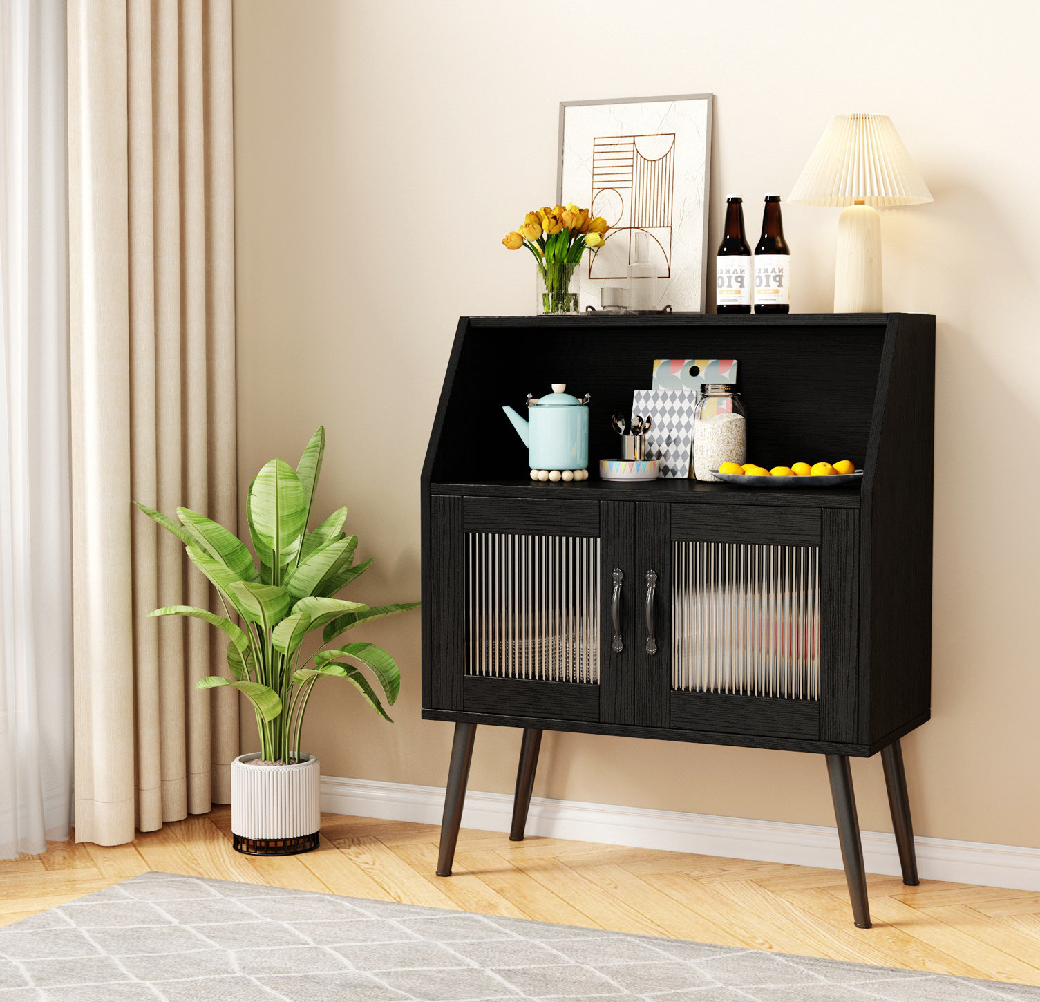 George Oliver Sideboard, Bufft Cabinet, Side Dining Table - Wayfair Canada