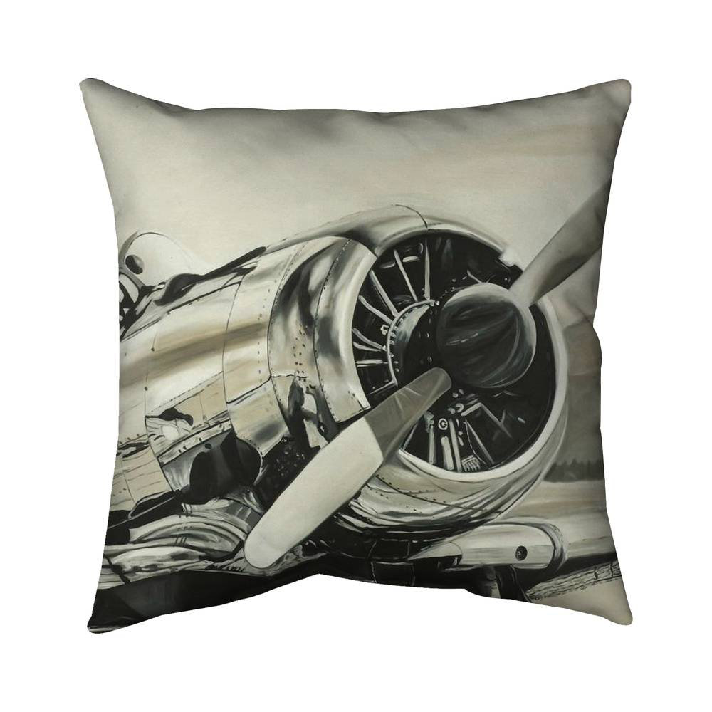 Begin Edition International Inc. Aircraft Square Pillow | Wayfair