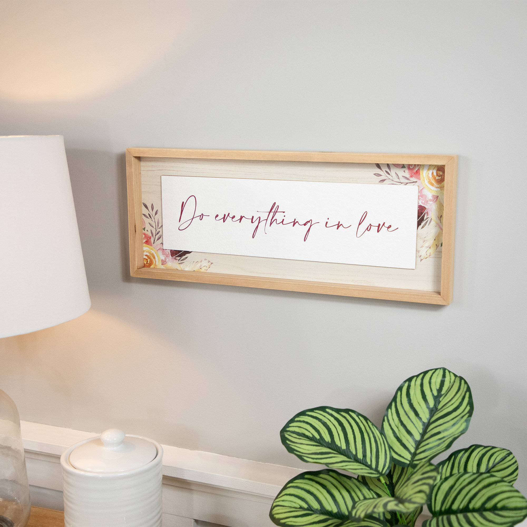 Northlight Seasonal Do Everything in Love Wooden Wall Décor | Wayfair
