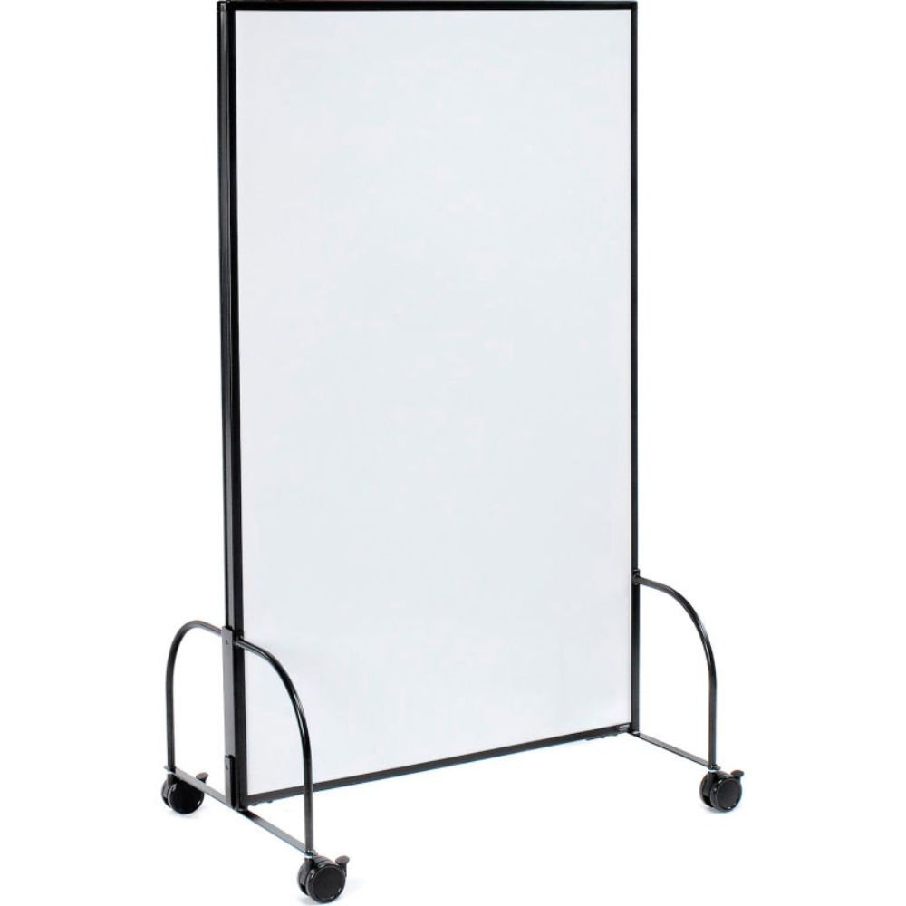 Global Industrial Interion Mobile Office Partition Panel With 2-Sided ...