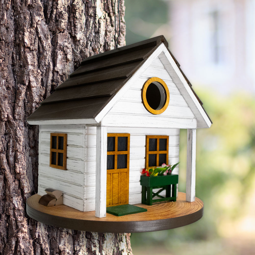 Home Bazaar Ridgewood Cottage Birdhouse | Wayfair