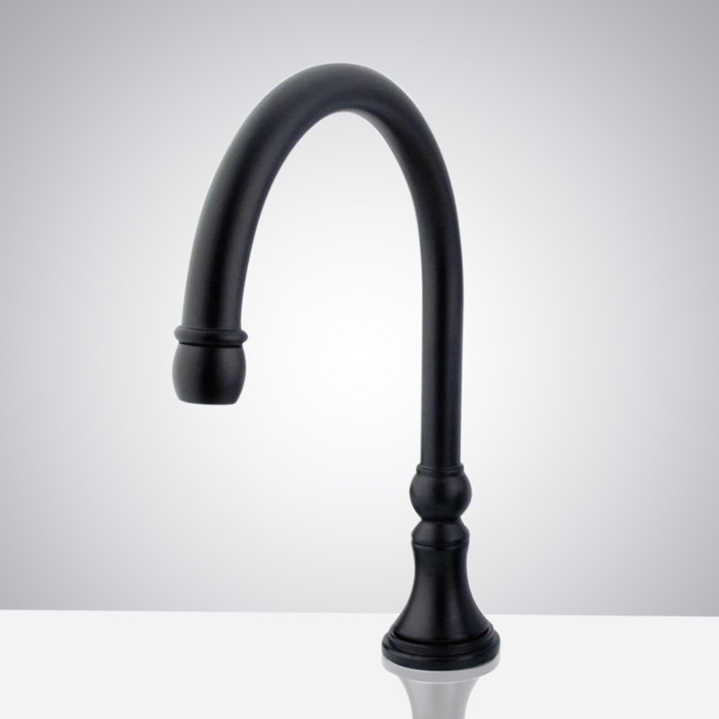 BathSelect Commercial Gooseneck Oil Rubbed Bronze Automatic Sensor ...