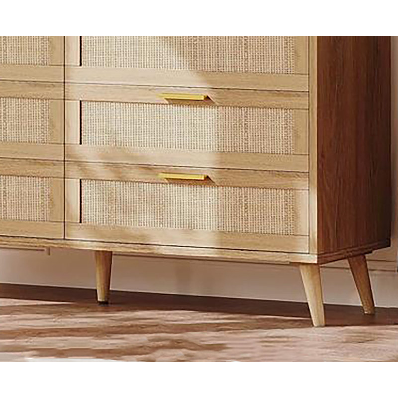 Bay Isle Home™ Particleboard Natural Drawer Chest Cabinet | Wayfair