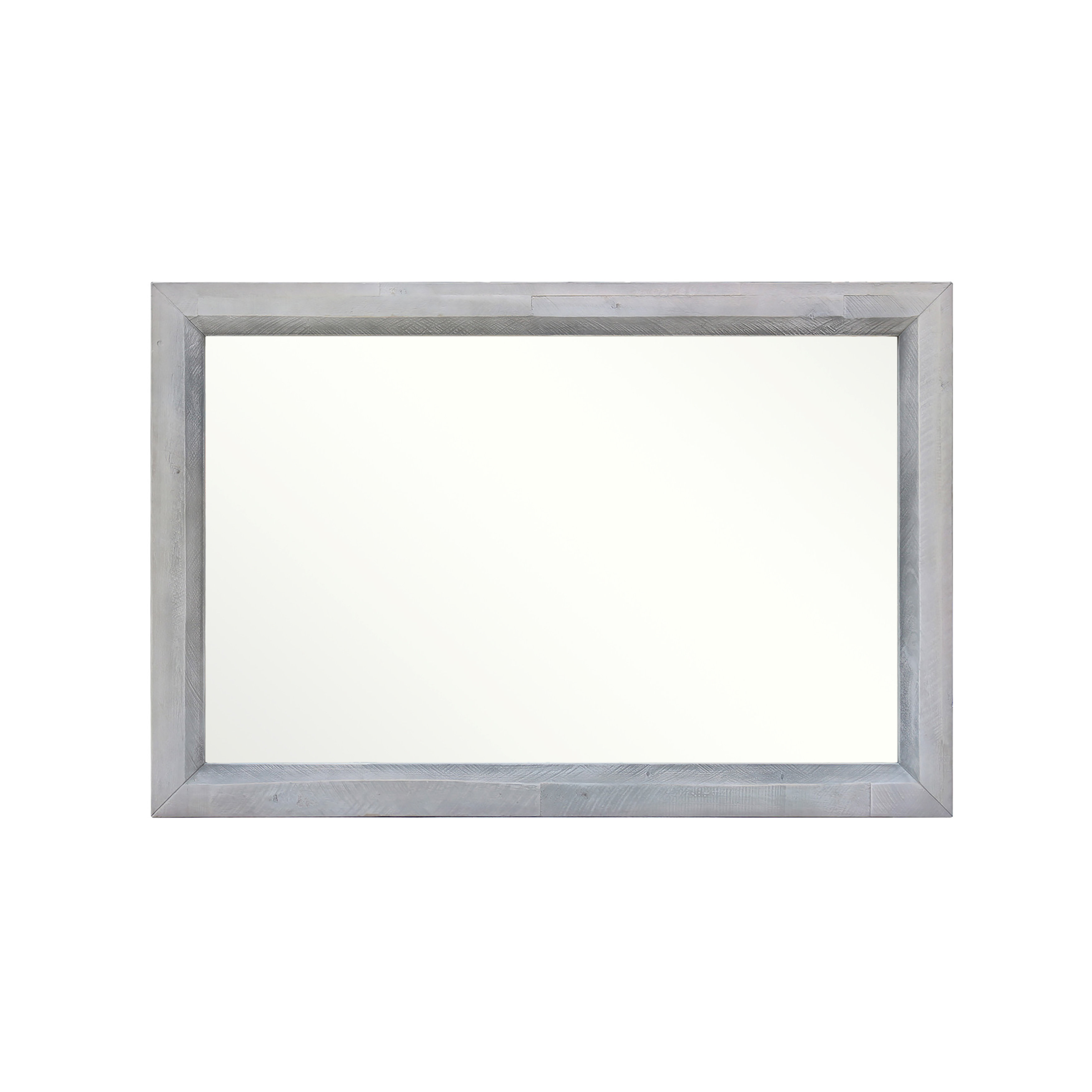Latitude Run® Clancy Reclaimed Wood Rectangle Mirror | Wayfair