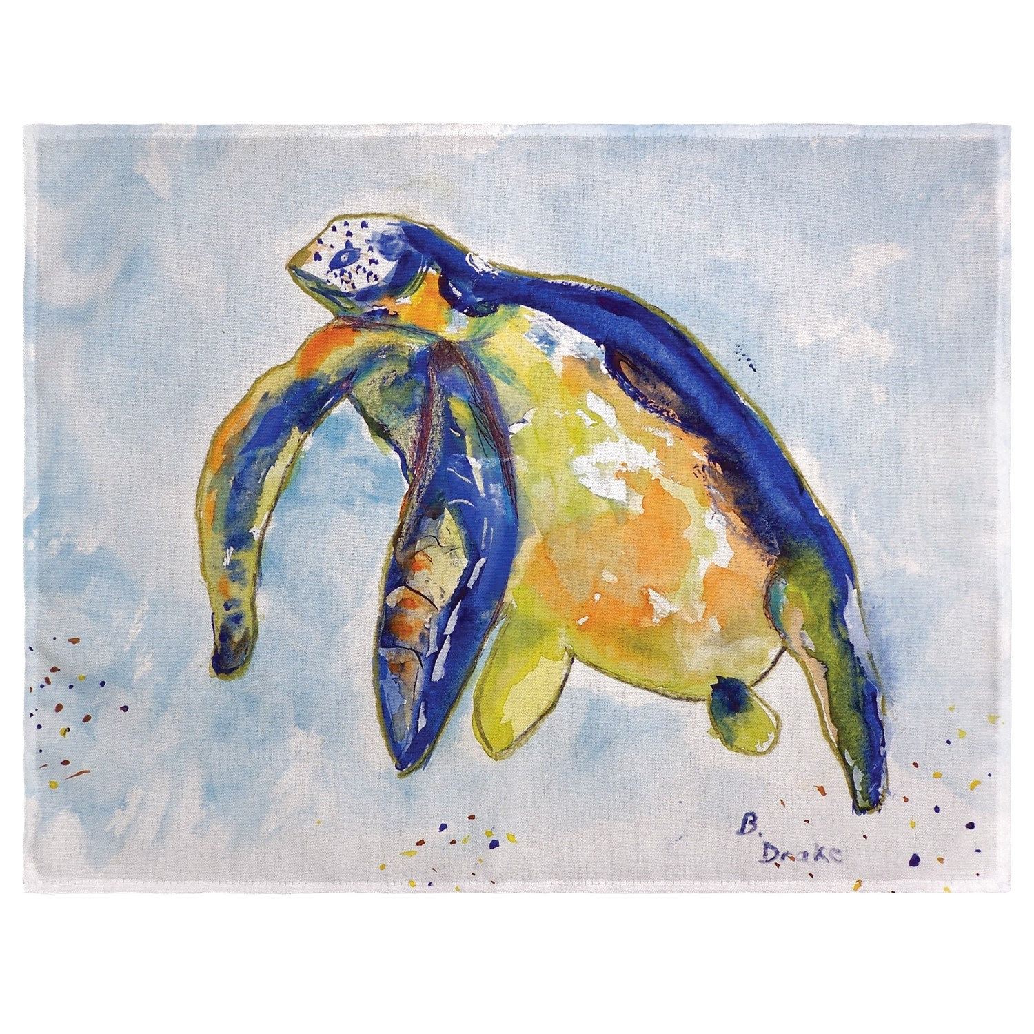 Bay Isle Home™ Tran Sea Turtle 18" Placemat - Wayfair Canada