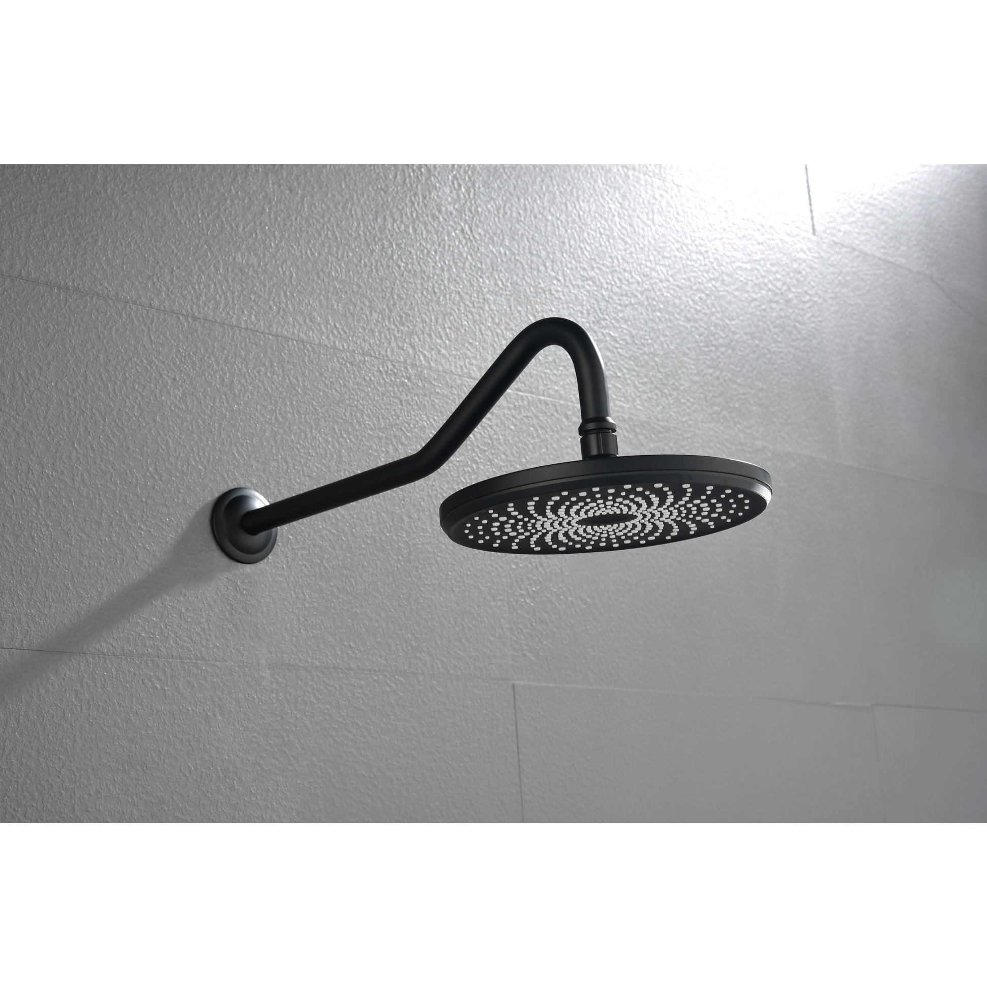 BoudoirBloom Matte Black Stainless Steel Shower Arm, Strong And Long ...