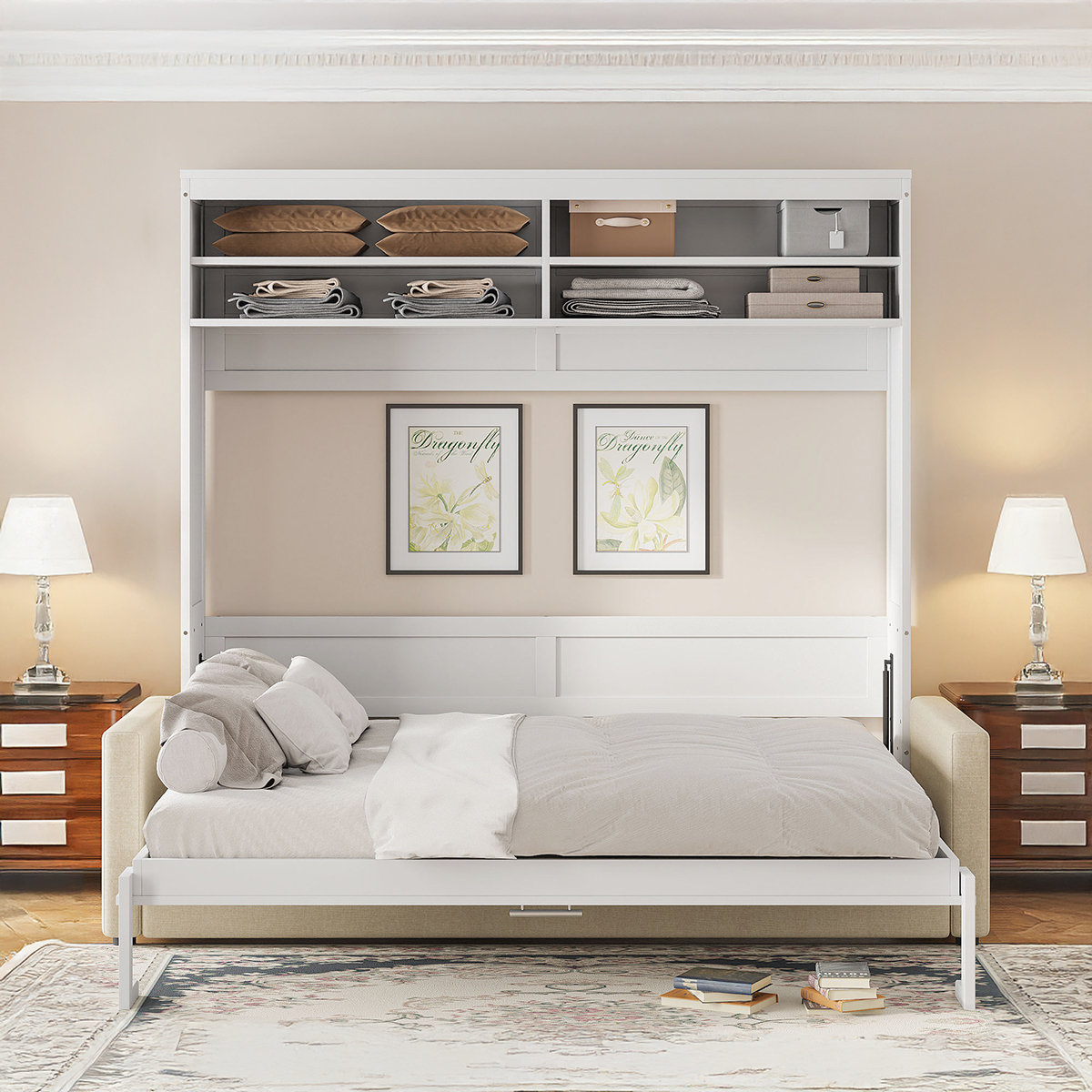 lonloo pati Murphy Wall Bed | Wayfair