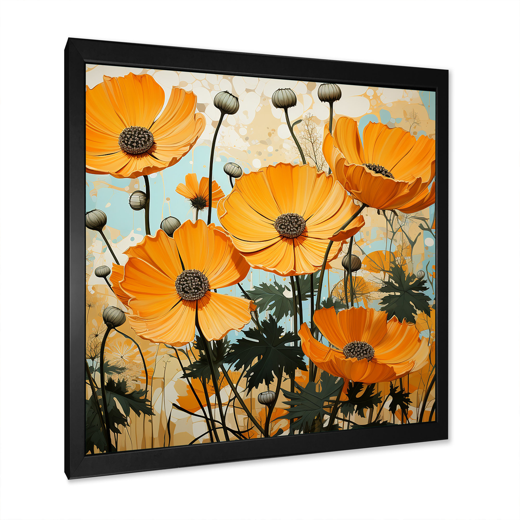 Winston Porter Yellow Marigold Blossom Burst 1 - Marigold Wall Art ...