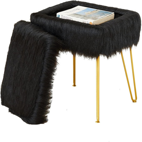 Mercer41 Jaymarion Steel Accent Stool - Wayfair Canada