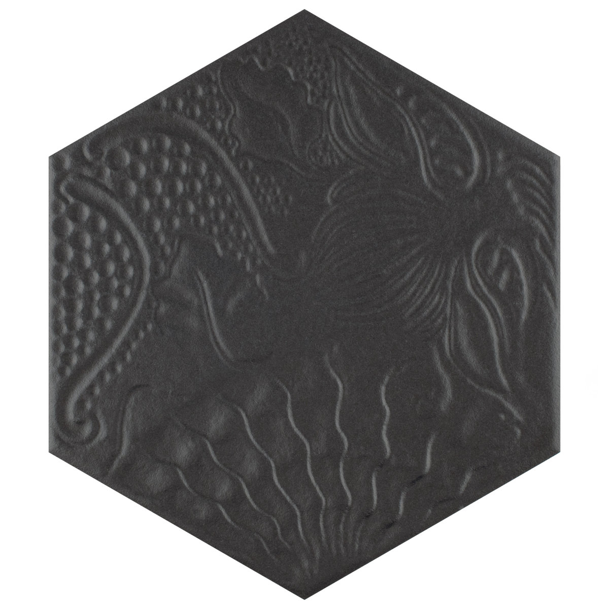 Merola Tile Gaudi Hex 9" x 10" Porcelain Patterned Wall & Floor Tile ...