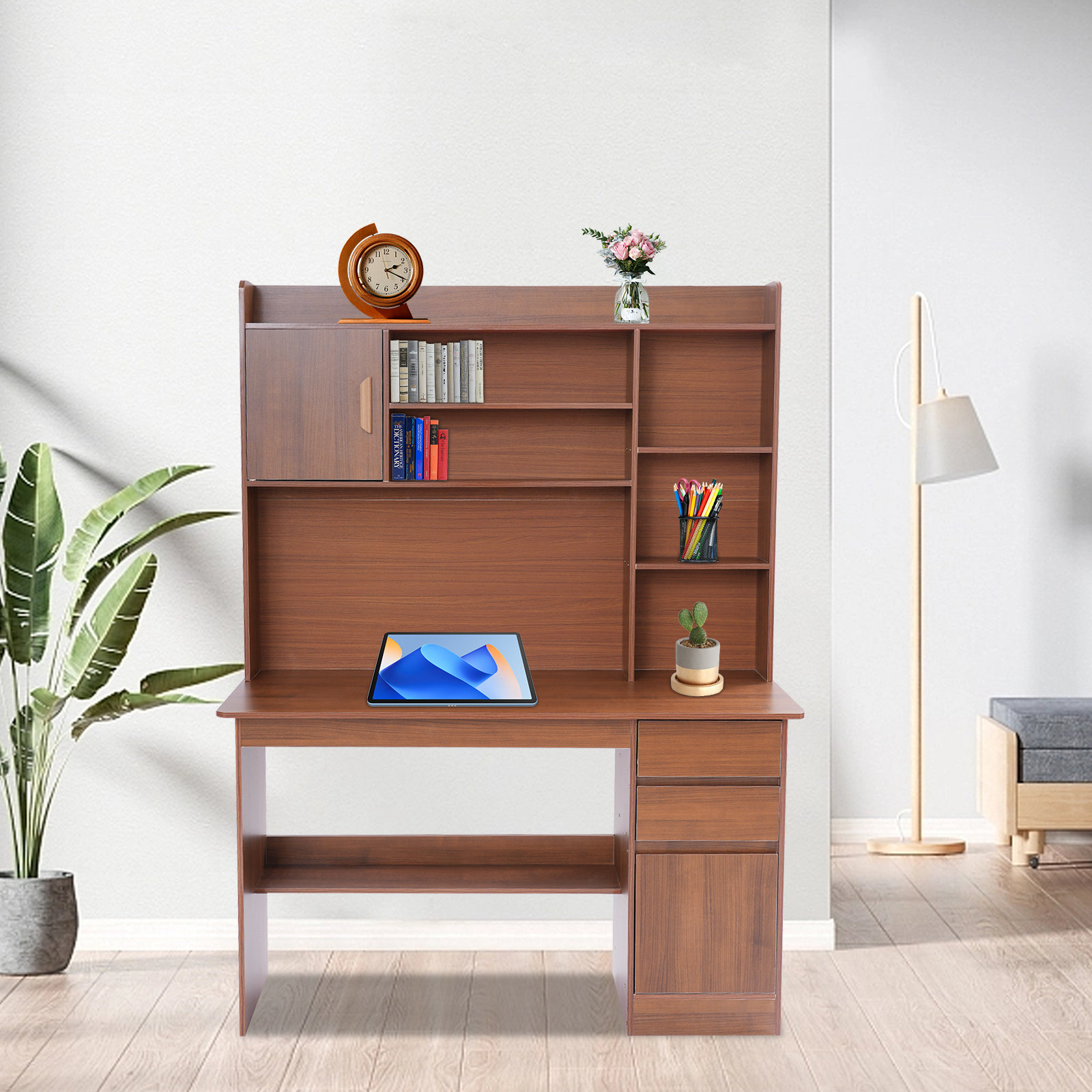 Ebern Designs Computer Desk With Drawers - Wayfair Canada