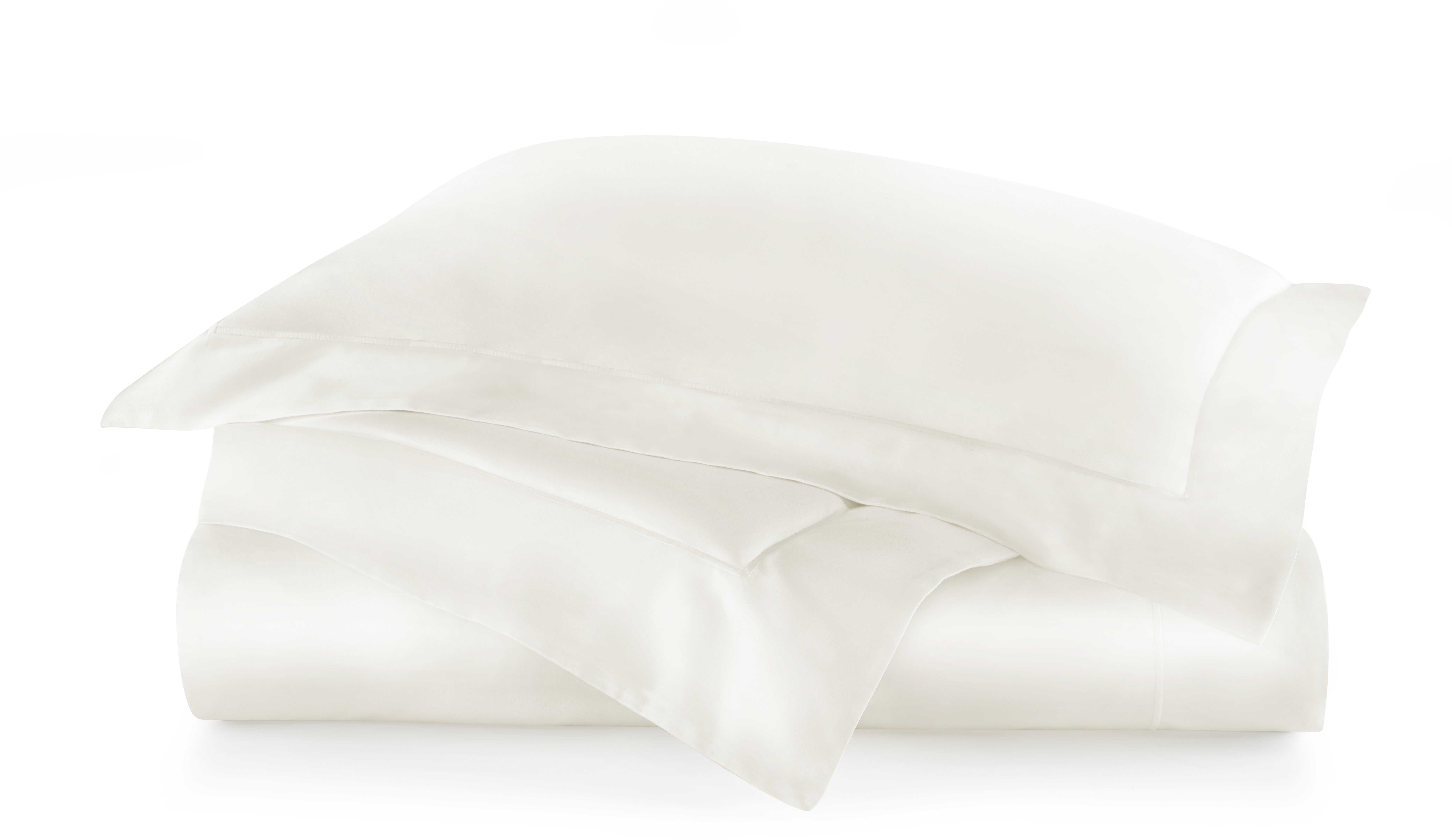 Peacock Alley Boutique Ivory Percale Duvet Cover | Wayfair