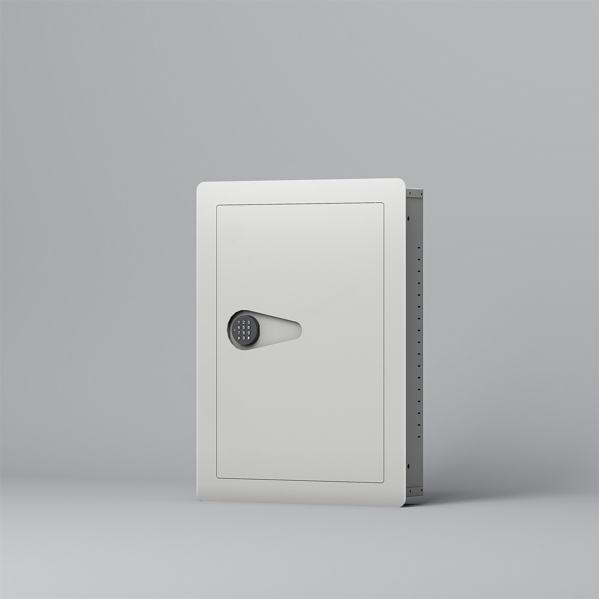 CHENYUANDIANZI Digital Wall Hidden Safe Flat, Electronic, Steel, Keypad ...