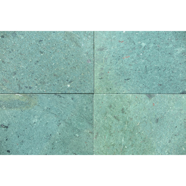 Stone & Tile Shoppe, Inc. Medium Green Polished 12" x 12" Marble Stone ...