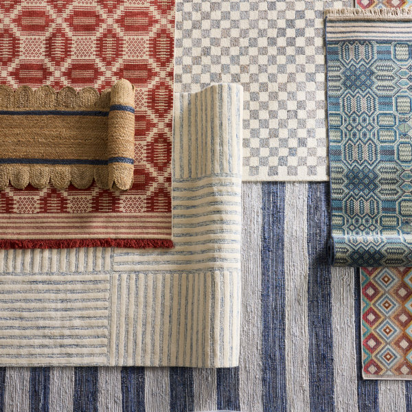 Farmhouse & Rustic Rugs by Size | Birch Lane