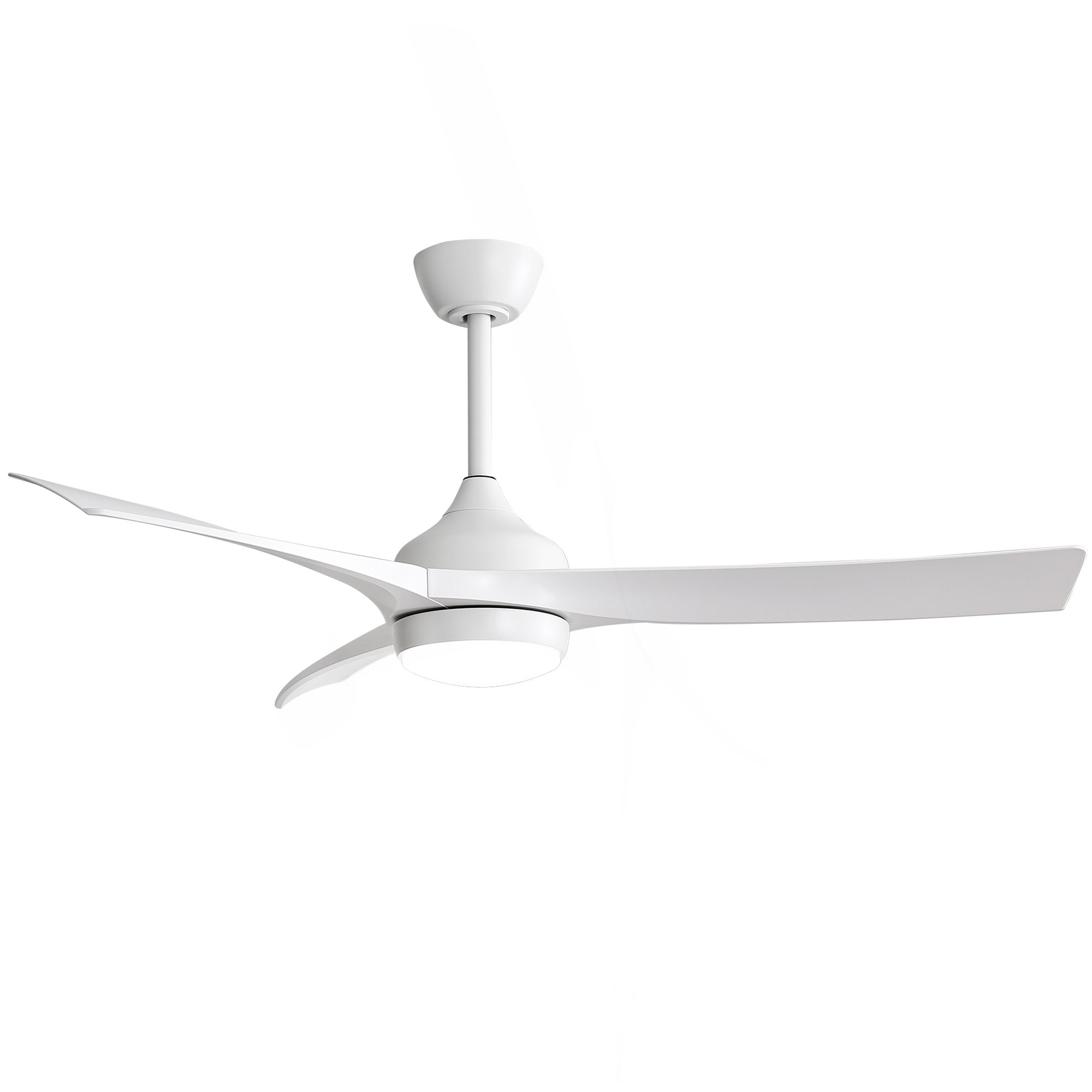 Wrought Studio™ 52 Inch Modern Ceiling Fan With 18W LED Light And ...