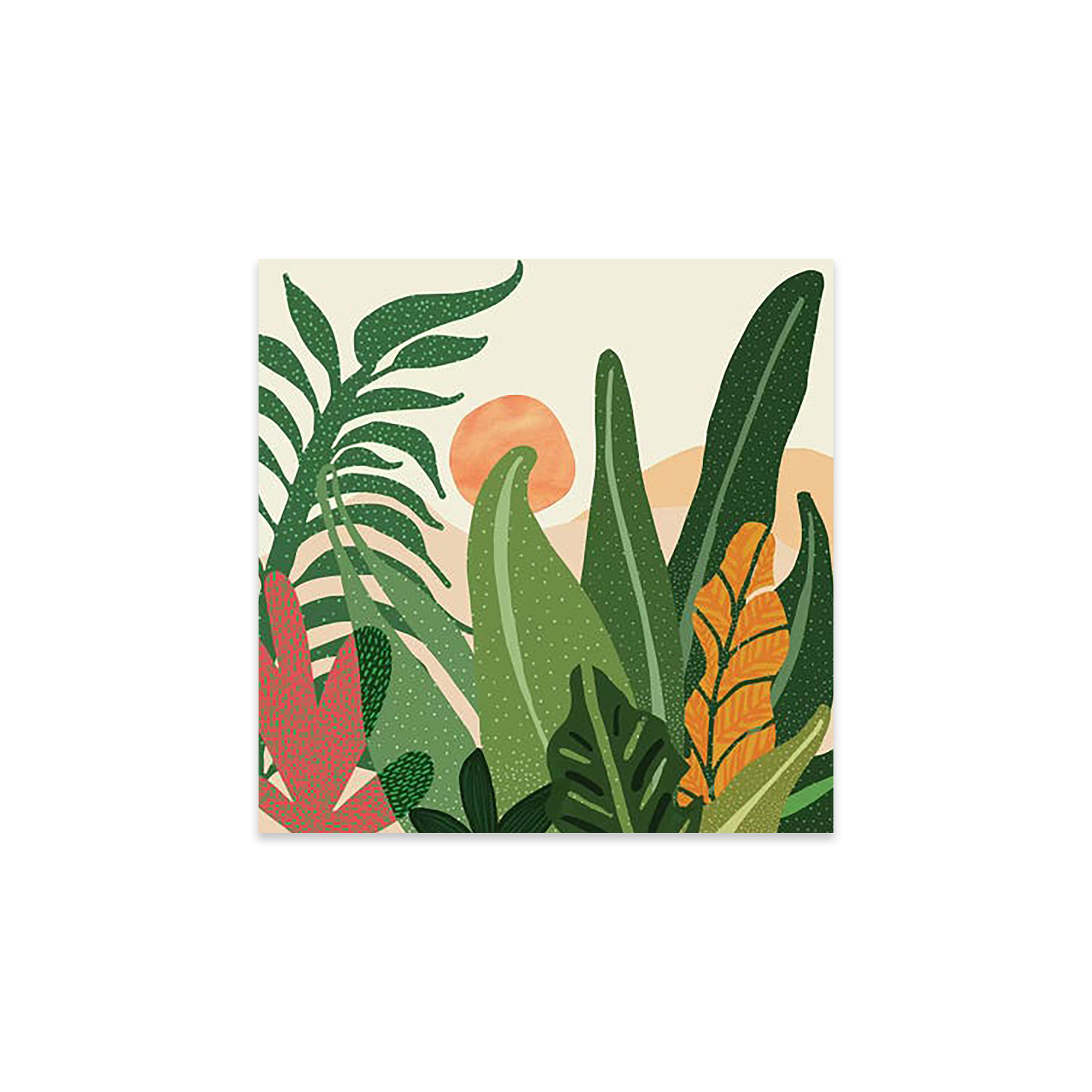 Bayou Breeze Desert Garden Sunset Print On Acrylic Glass - Wayfair Canada