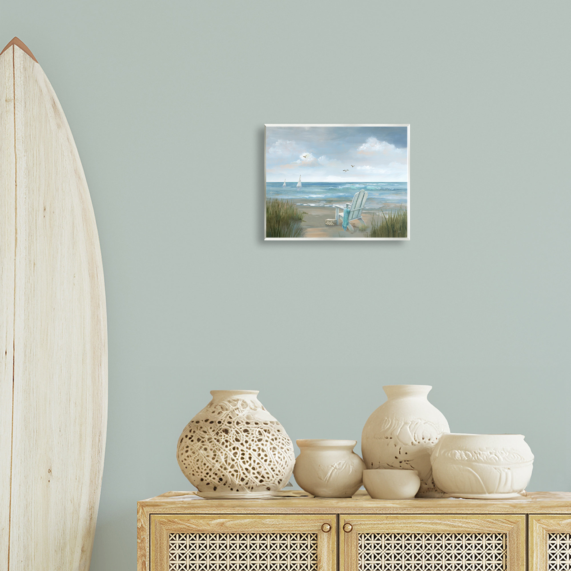 Union Rustic Soothing Beach Scenery Wall Plaque Art by Nan | Wayfair